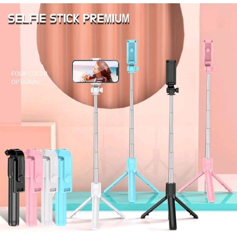 Jual Tongsis Tripod Bluetooth 3in1 Remote Tripod Tongsis Bluetooth