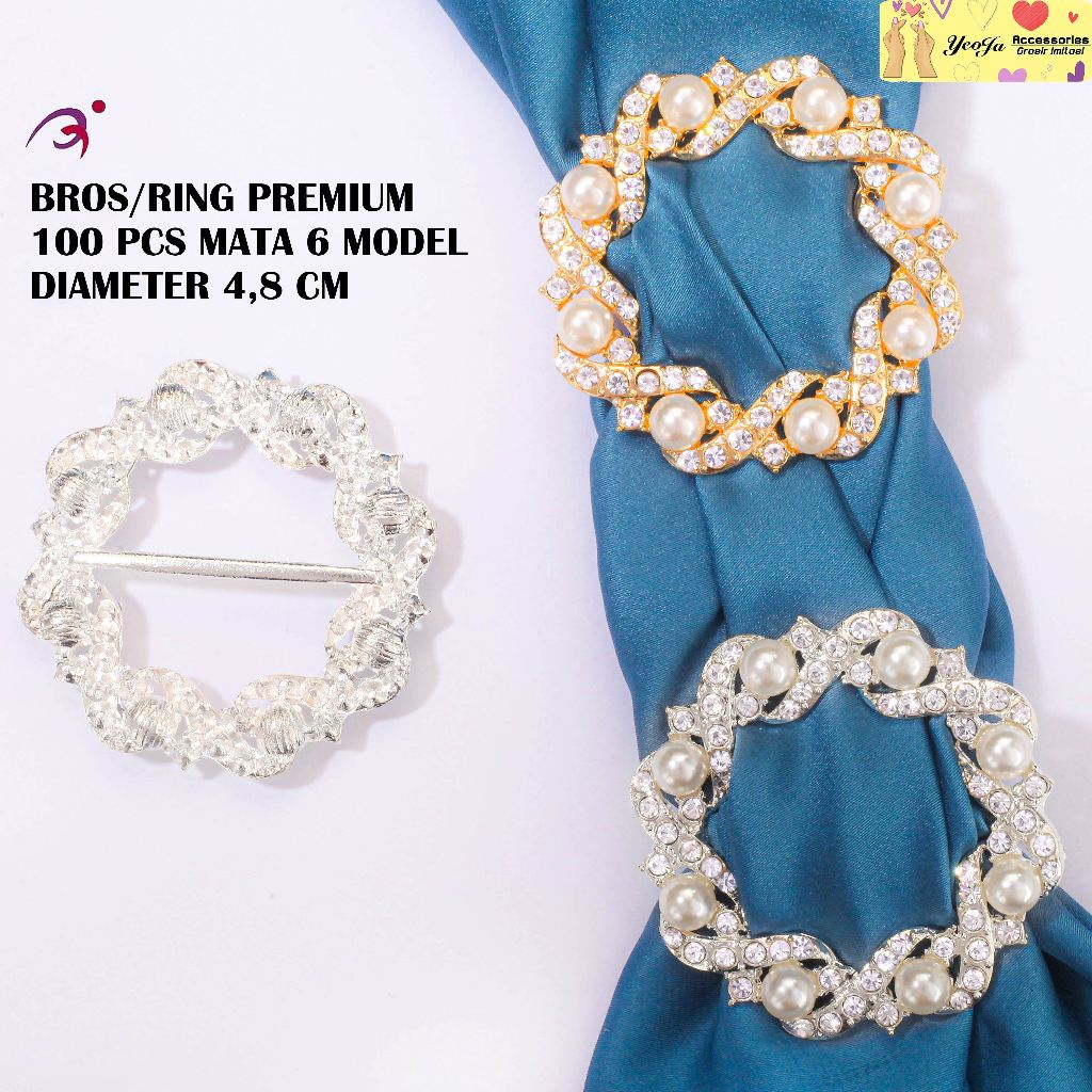 Jual Bros/Ring /Gesper / Hijab / Syal / Kebaya / Krudung / Pin Hijab ...