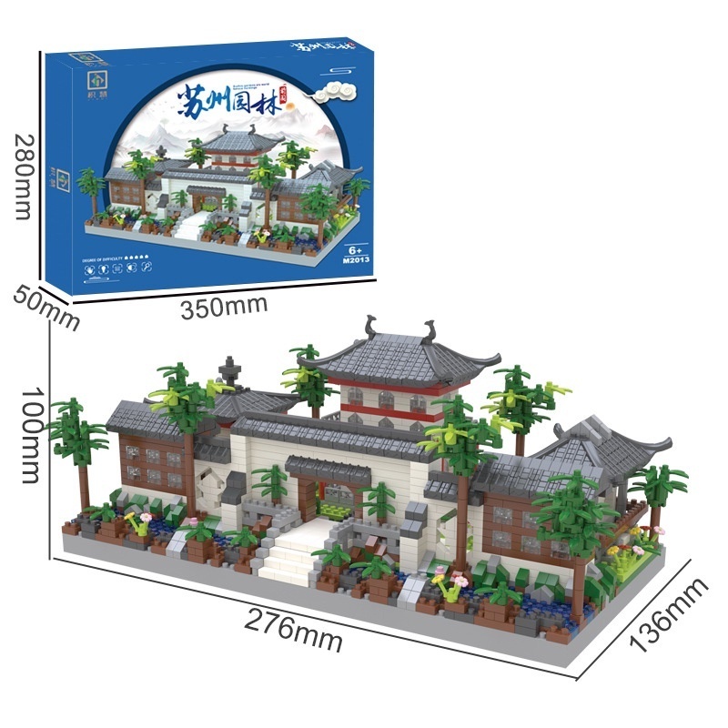 Jual XiNZ Building Block Chinese Architecture Balok Bangunan Arsitektur ...