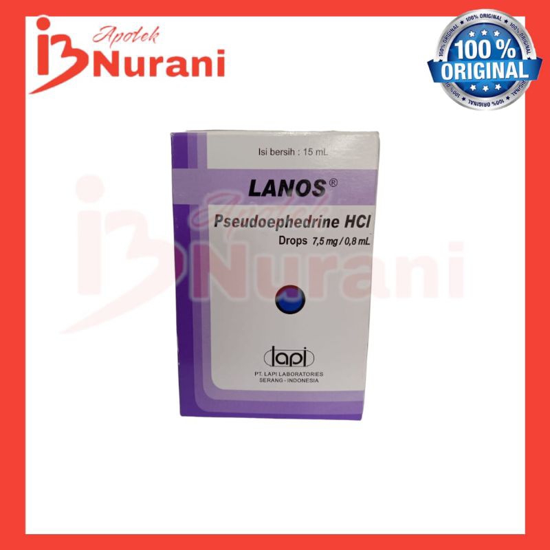 Jual LANOS DROP 15 ML | Shopee Indonesia