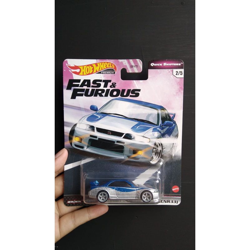 Jual hotwheels r33 fast and furious premium loose cuter | Shopee Indonesia