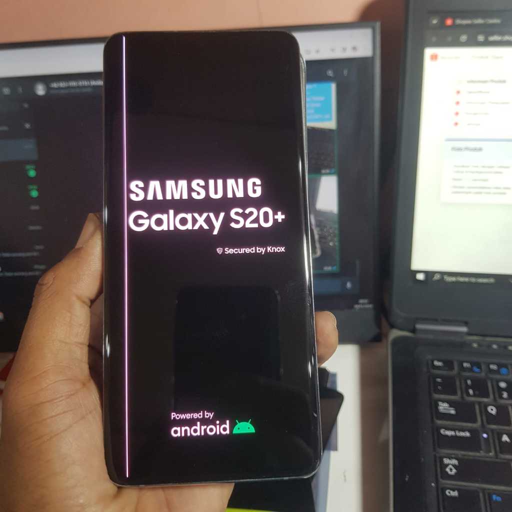 Jual LCD SAMSUNG S20 PLUS (G985F) ORIGINAL MINUS | Shopee Indonesia