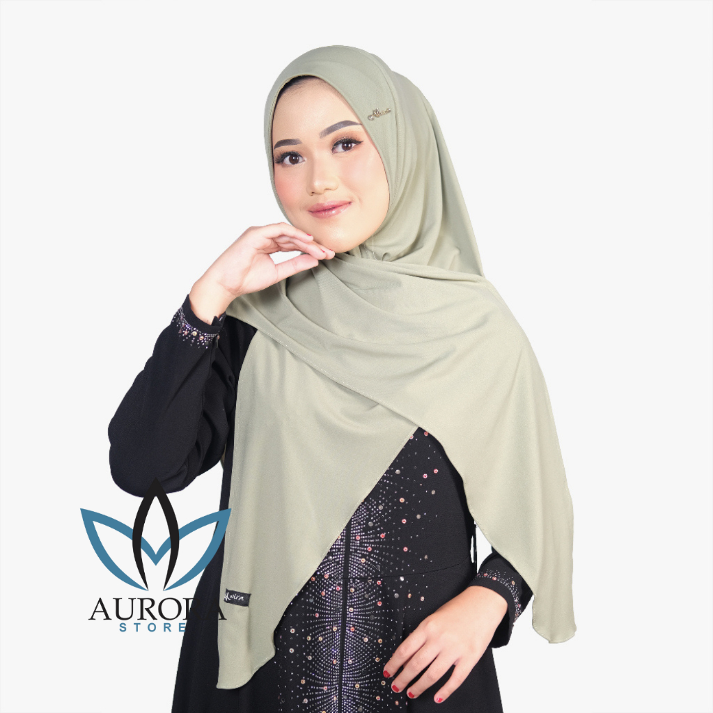 Jual Alwira. Haura non pet Instan Hijab Segitiga jersey by Alwira ...