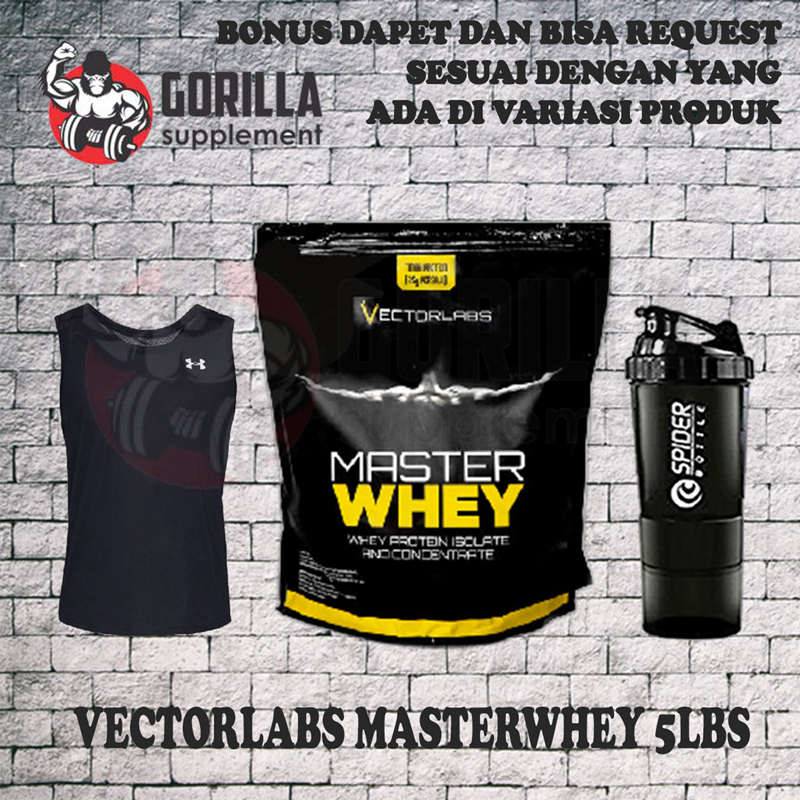 Jual VECTORLABS Master Whey 5lbs 2250 Gram - Masterwhey vector Labs ...