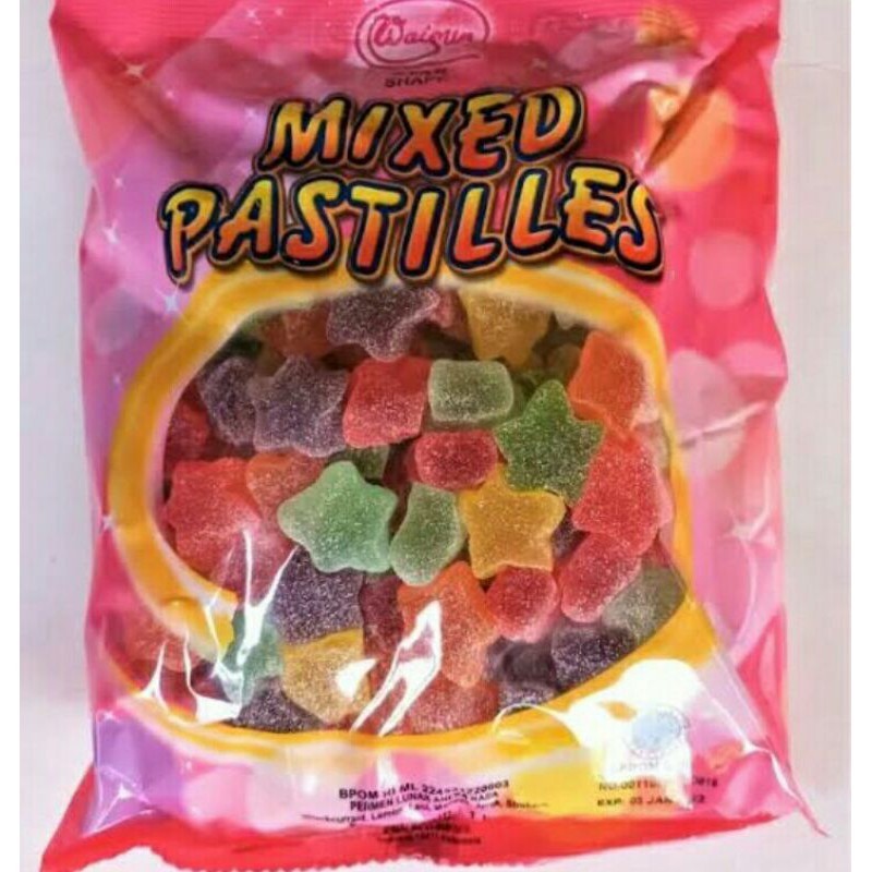Jual JELLY MIXED PASTILLES 1 KG JELLY MALAYSIA / WAISUN | Shopee Indonesia