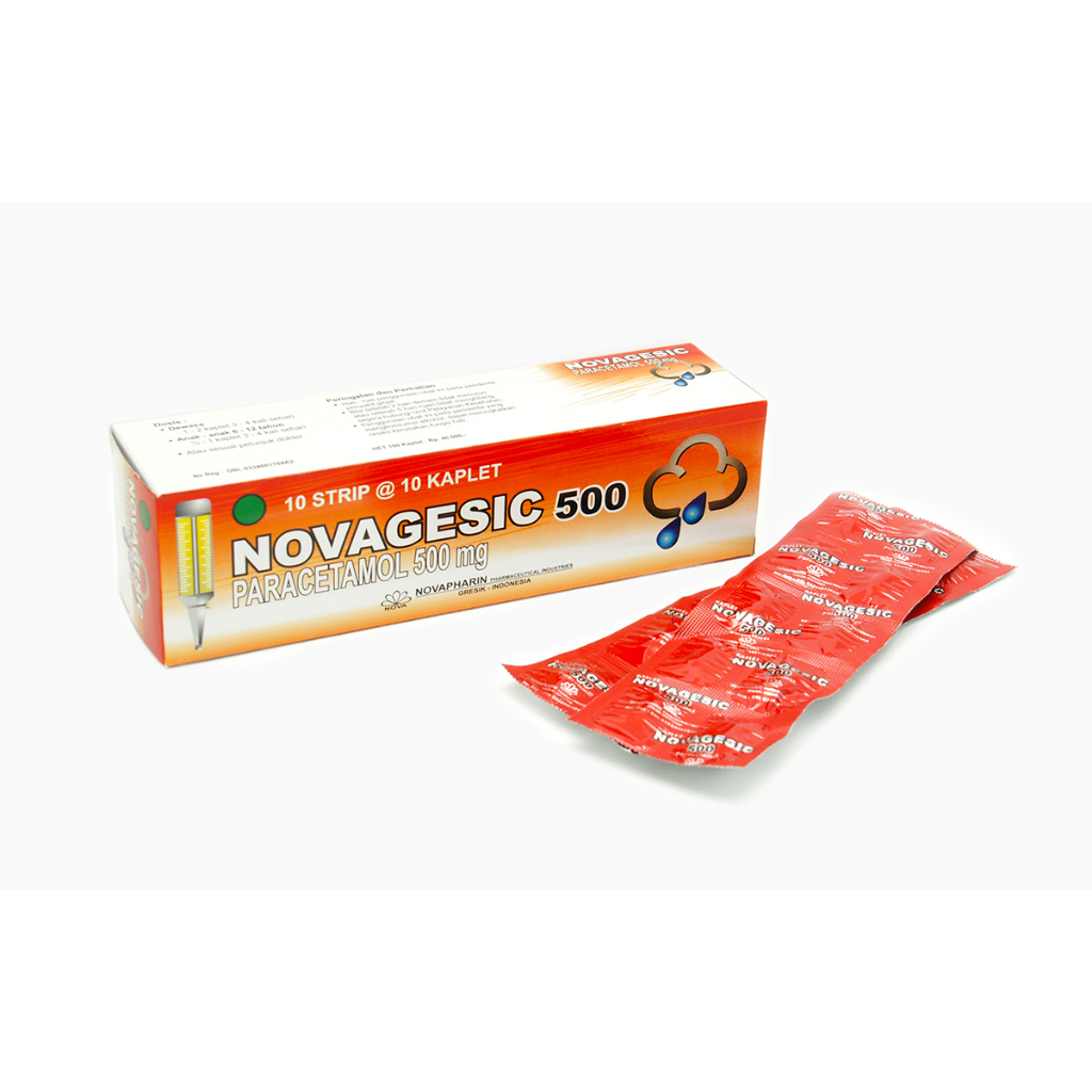 Jual NOVAGESIC TABLET 500MG (PER STRIP ISI 10 TAB) | Shopee Indonesia