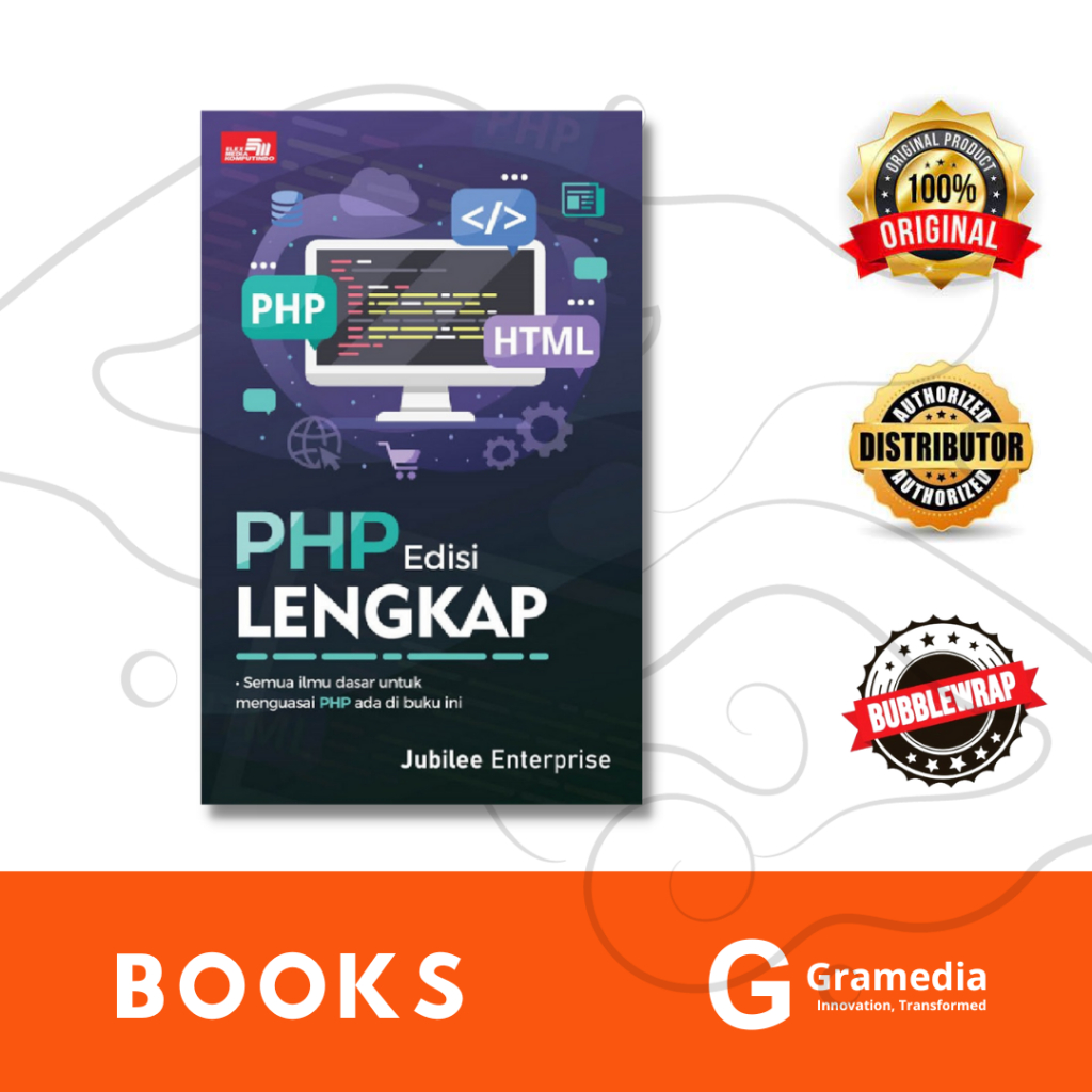 Jual Gramedia Sukabumi - PHP Edisi Lengkap ( Jubilee Enterprise ...