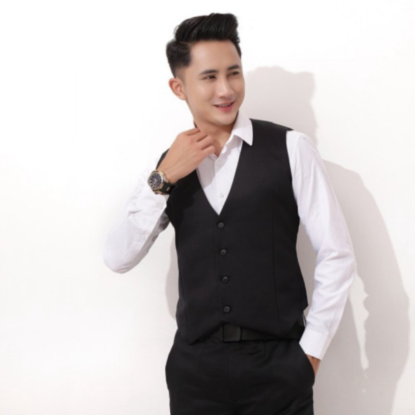 Jual Rompi Pria Hitam Rompi Formal Semi Formal Rompi Kerja Rompi ...