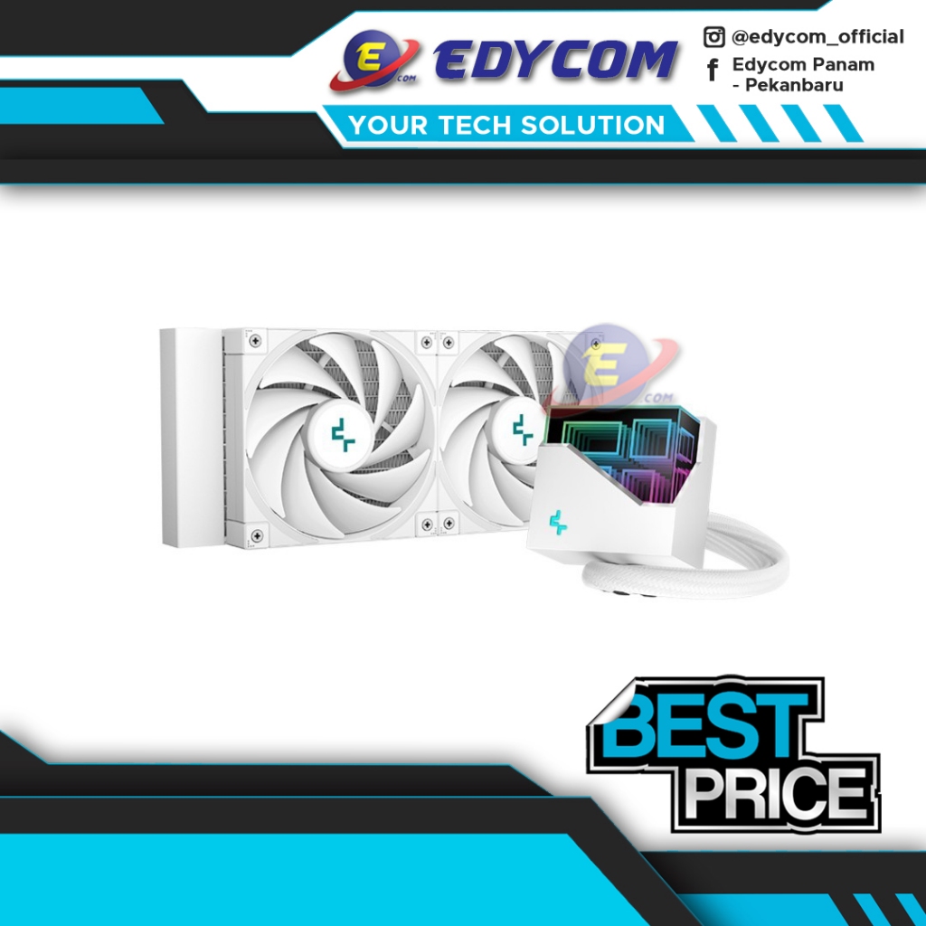 Jual Deepcool LT520 ARGB White 240mm AIO CPU Cooler | Shopee Indonesia