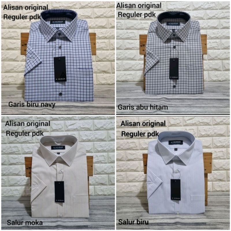 Jual ALISAN ORIGINAL | ALISAN PENDEK SALUR| KEMEJA ALISAN ASPD003 no ...