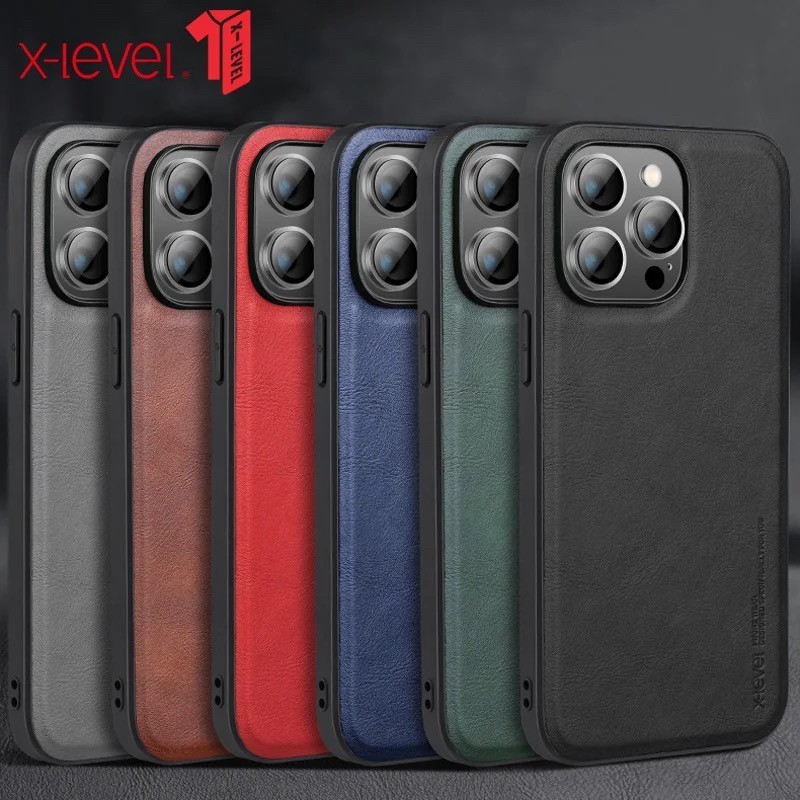 Jual SED X-Level Case Iphone 15 Pro Max 15 Pro 15 Leather Kulit ...