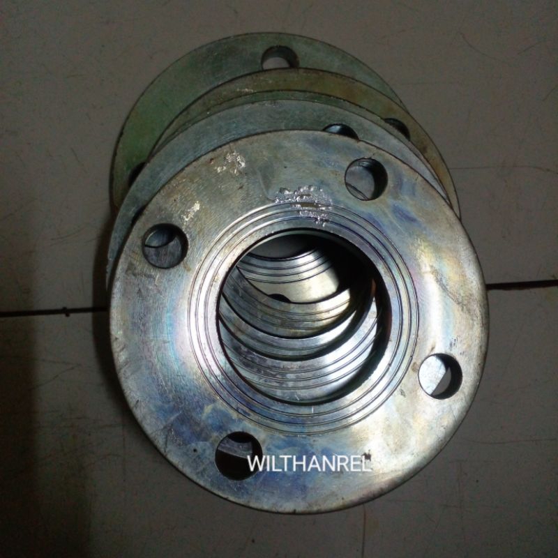 Jual flange galvanis jis 10k standar tebal ukuran 2 1/2" besi | Shopee Indonesia