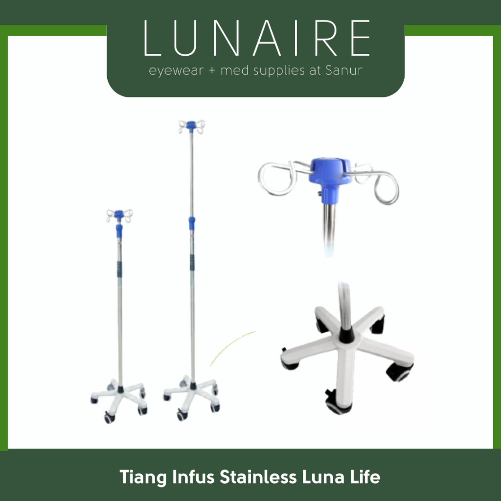 Jual Tiang Infus LUNA LIFE Kualitas Premium/Tiang Infus - Bahan ...