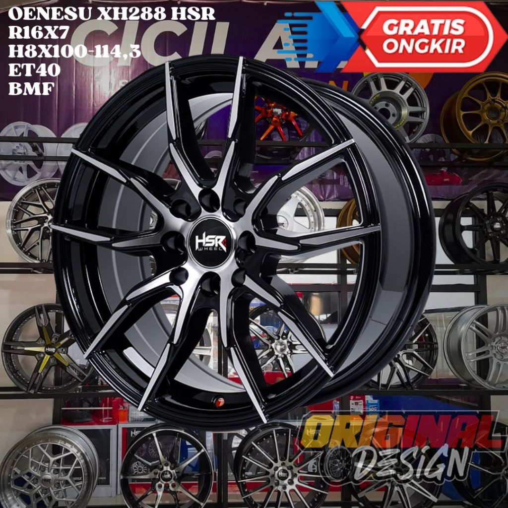 Jual Velg Mobil Ring 16 HSR OENESU R16 BISA UNTUK RAIZE ROCKY AVANZA XENIA | Shopee Indonesia