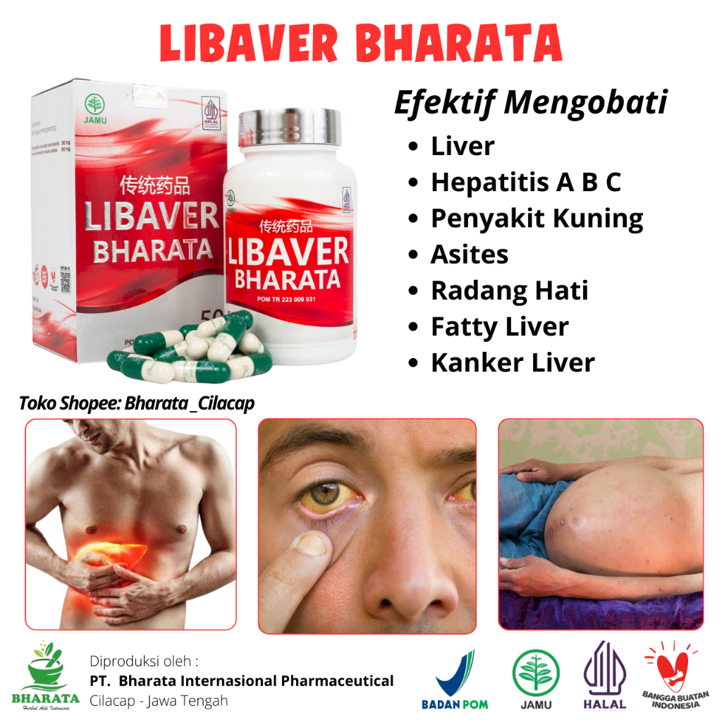Jual Libaver Bharata - Obat Liver Ampuh-Obat Hepatitis ABC- Obat Herbal ...