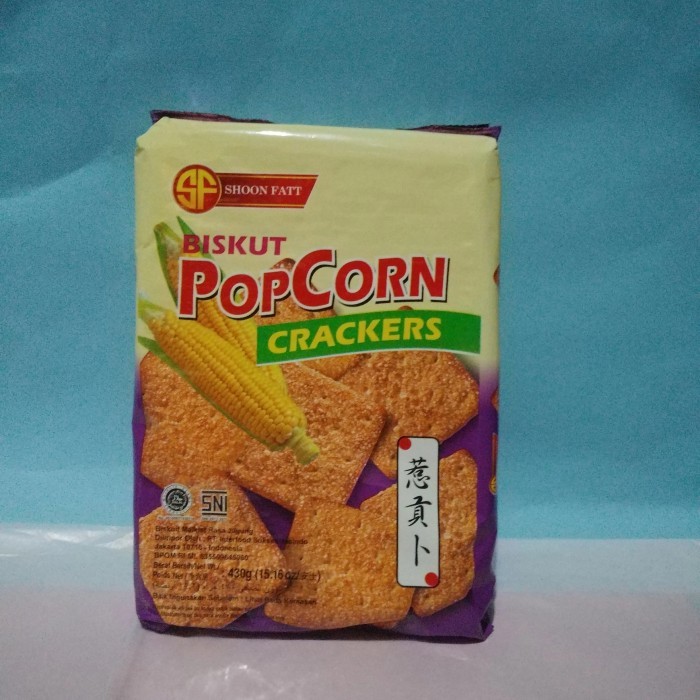 Jual SHOON FATT BISKUIT POPCORN CRACKERS | Shopee Indonesia