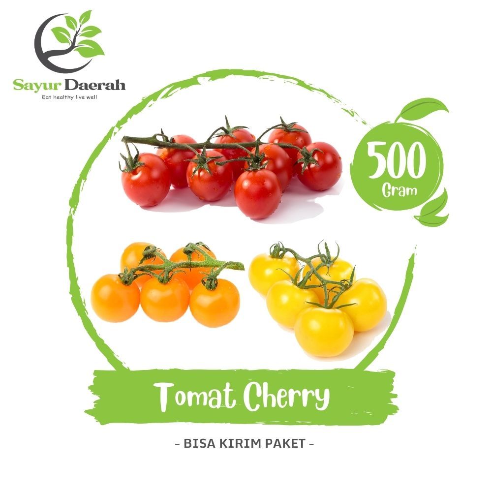 Jual Tomat Cherry Merah Kuning Orange 500 Gr | Sayur Daerah | Shopee ...