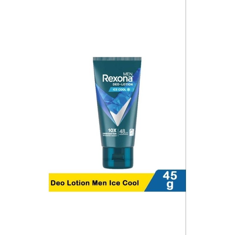 Jual Rexona Deo Lotion Men Ice Cool 45g | Shopee Indonesia