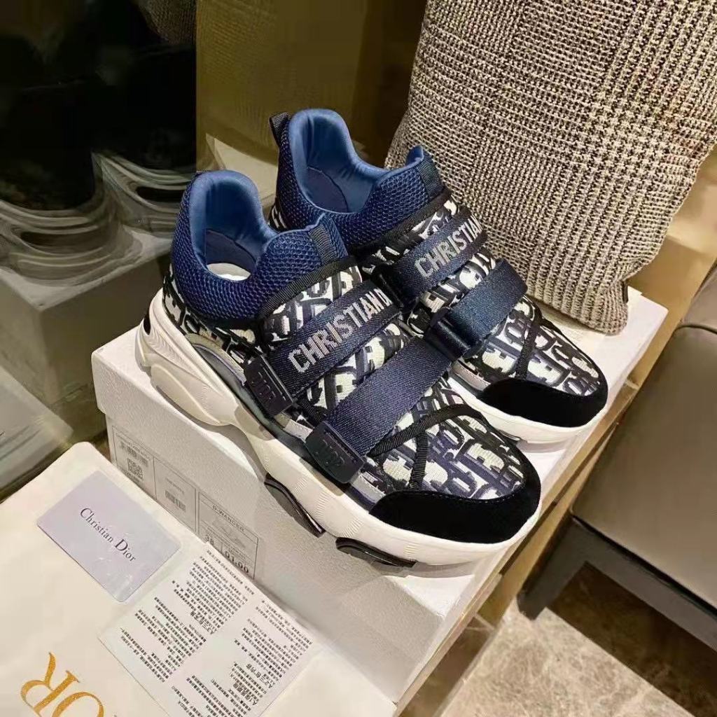 Jual Dior CD letter woven band casual shoes | Shopee Indonesia