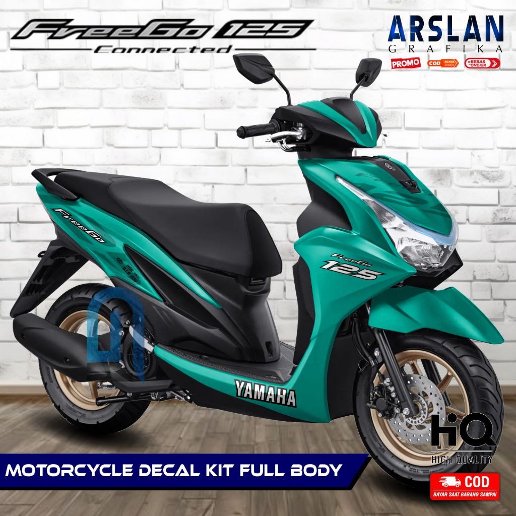 Jual Decal Freego 2023 New Full Body Stiker Yamaha Freego Connected ...