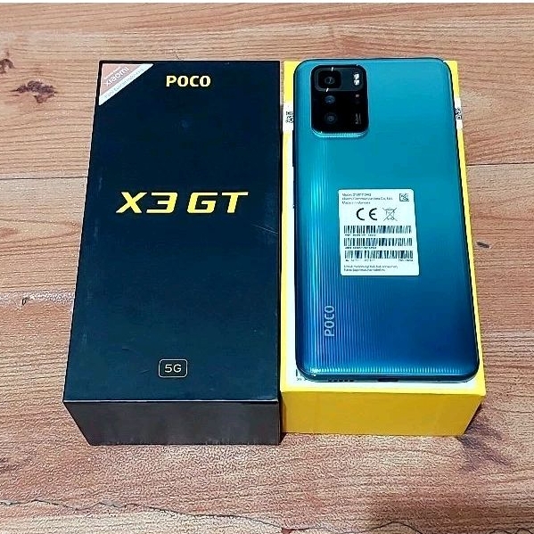 Jual XIAOMI POCO X3 GT 8/128 SECOND MULUS FULLSET ACC LENGKAP ORIGINAL | Shopee Indonesia