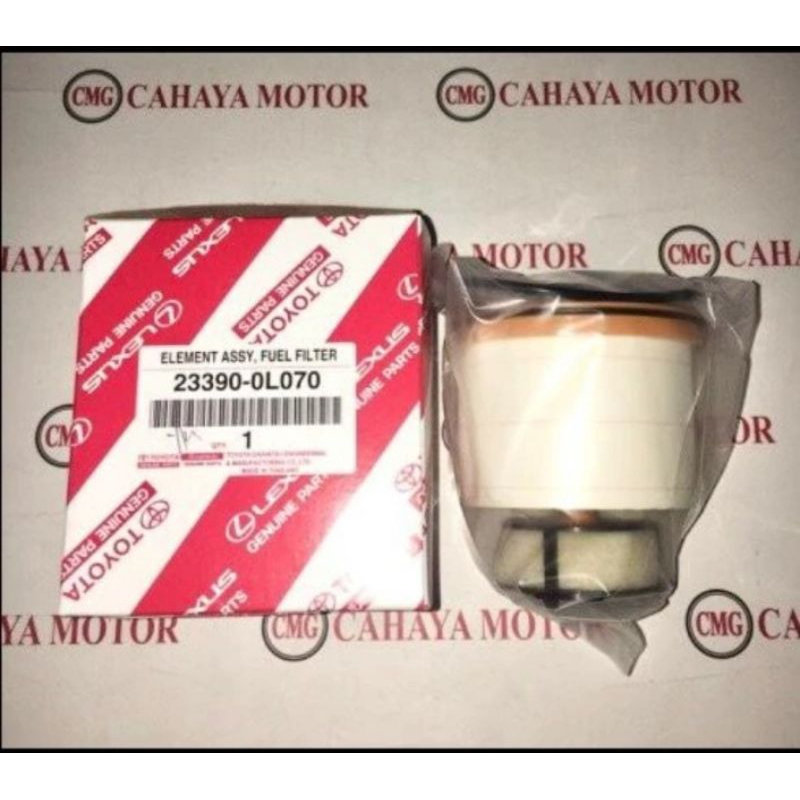Jual filter solar fuel filter fortuner vrz innova reborn hilux original ...