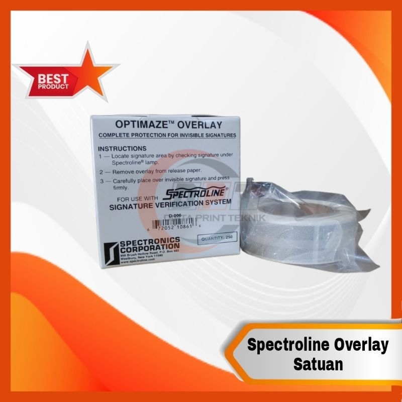 Jual Spectroline Optimaze Overlay Only (Satuan) | Shopee Indonesia
