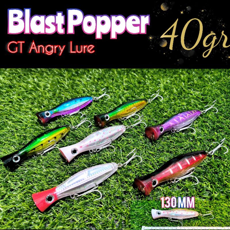 Jual Blast Popper 12.5cm-40gr Floating Lure Popping Fishing | Giant ...