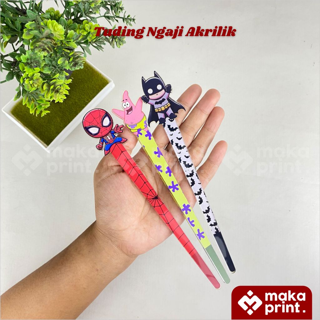 Jual Tuding Ngaji Akrilik Karakter - Tuding Mengaji - Duding Ngaji ...