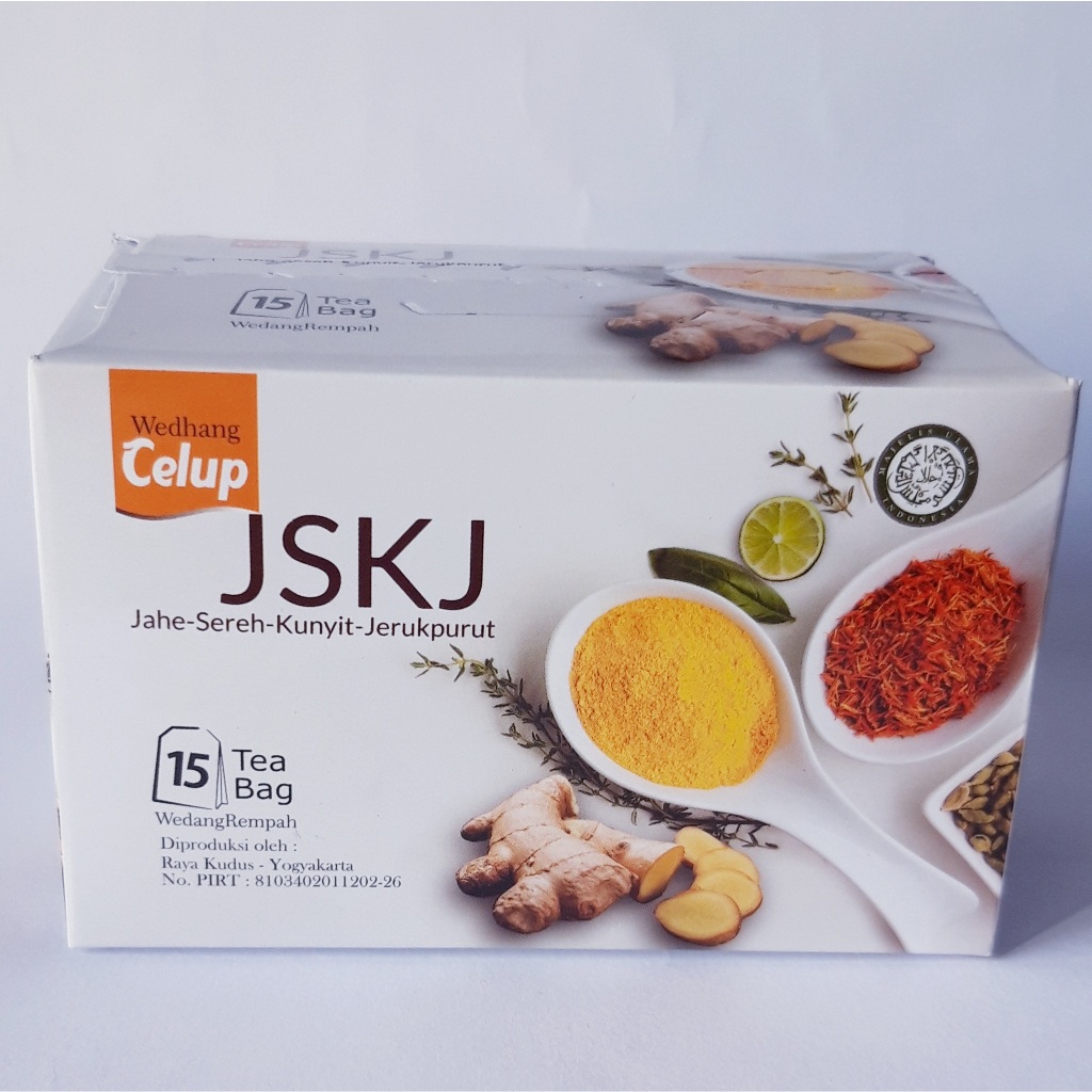 Jual Wedhang Celup JSKJ Isi 15 Teh Celup Jahe Sereh Kunyit Jerukpurut ...