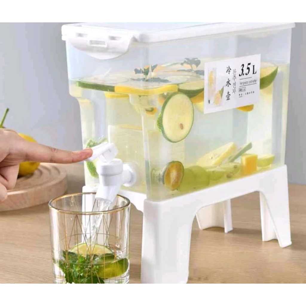 Jual Dispenser Air Minum Jus 3.5L / Tempat Air Minum Galon Kulkas ...