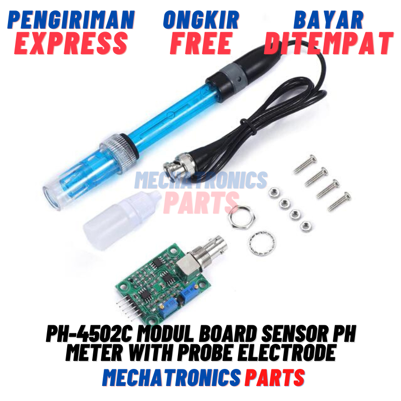 Jual PH-4502C Modul Board Sensor PH Meter With Probe Electrode For ... Jual PH-4502C Modul Board Sensor PH Meter With Probe Electrode For ...