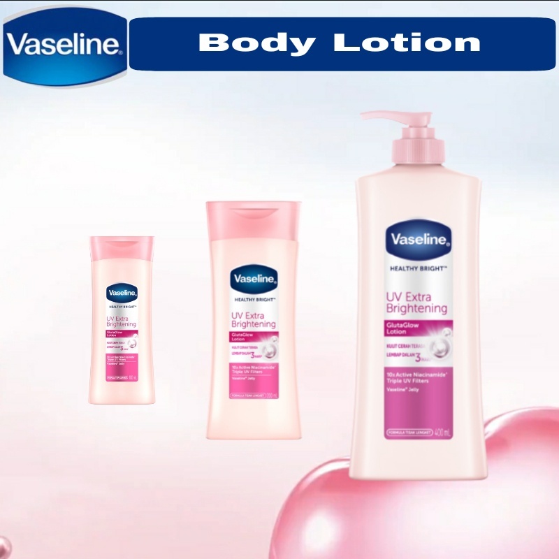 Jual Vaseline Healthy Bright Body Lotion | Shopee Indonesia