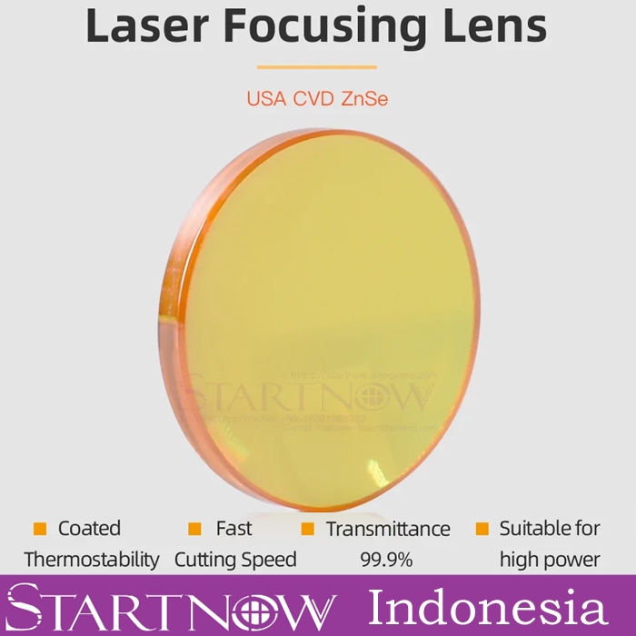 Jual USA CVD ZNSE Lensa Fokus Laser Cutting CO2 | Shopee Indonesia