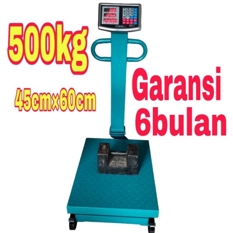 Jual Timbangan duduk digital 300kg roda | Shopee Indonesia