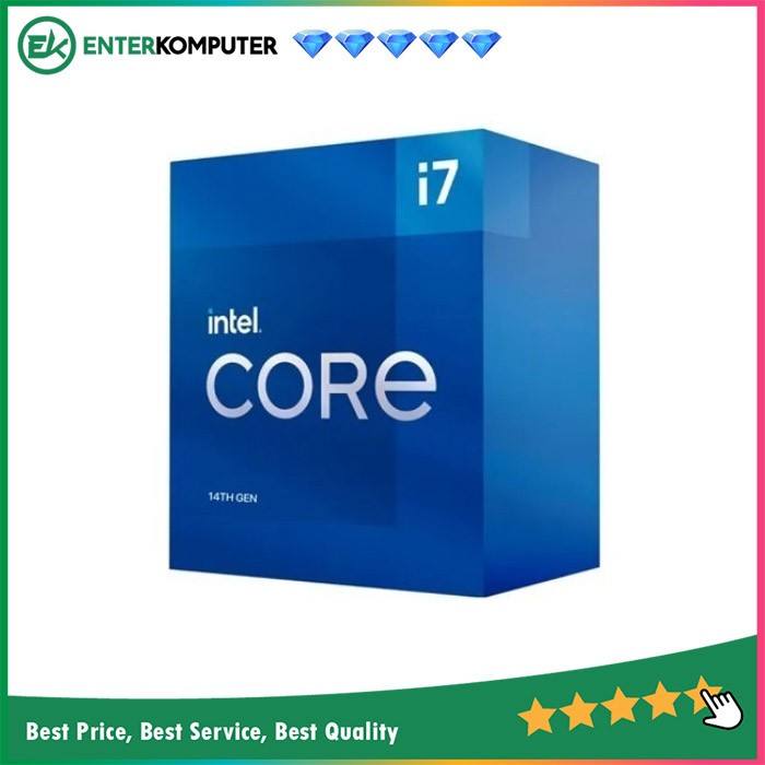 Jual Intel Core i7-14700F 2.1GHz Up To 5.4GHz - Cache 30MB [Box] LGA 1700 | Shopee Indonesia