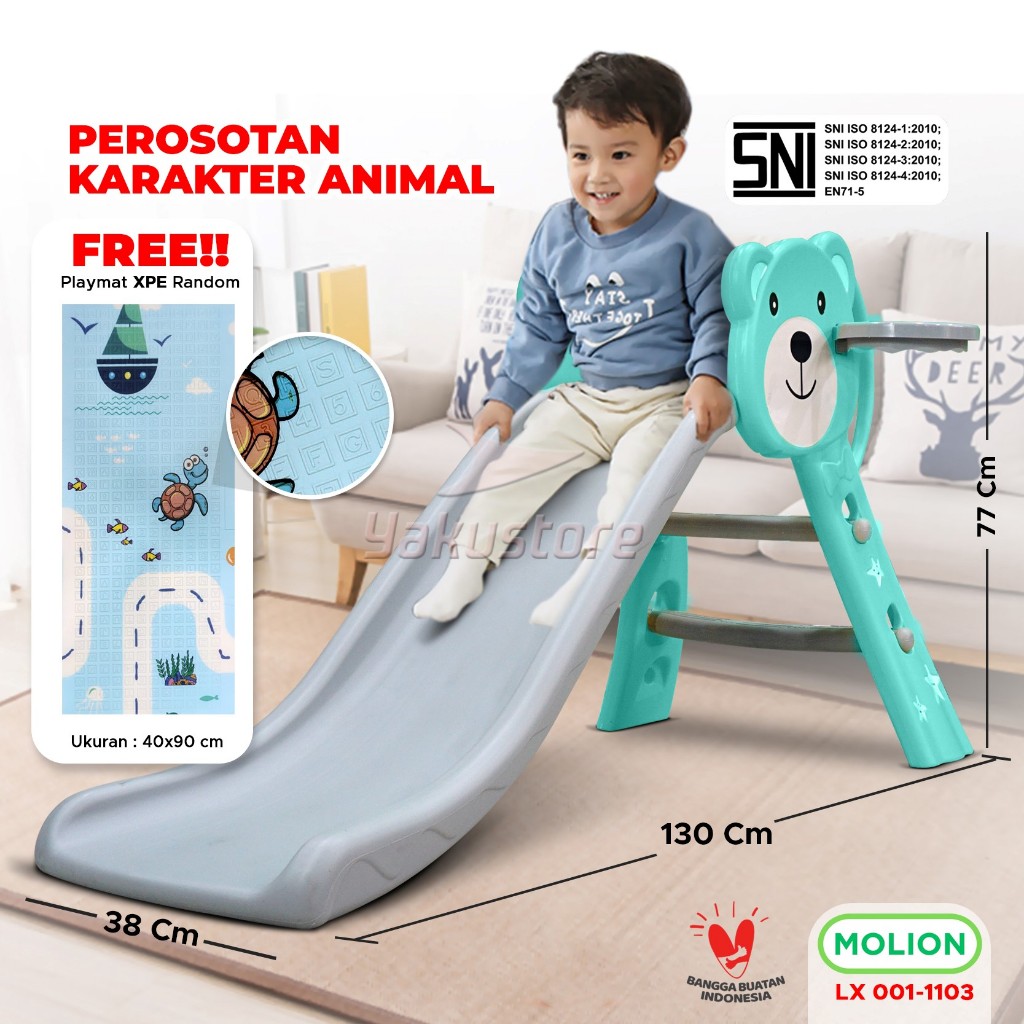 Jual MOLION SNI Mainan Perosotan Anak Playground Prosotan Papan ...