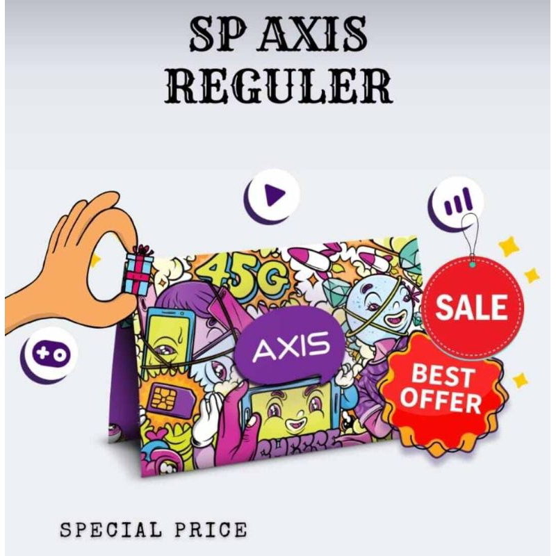 Jual PERDANA AXIS 0K EXP 2026 NASIONAL (50PCS Rp7750) | Shopee Indonesia