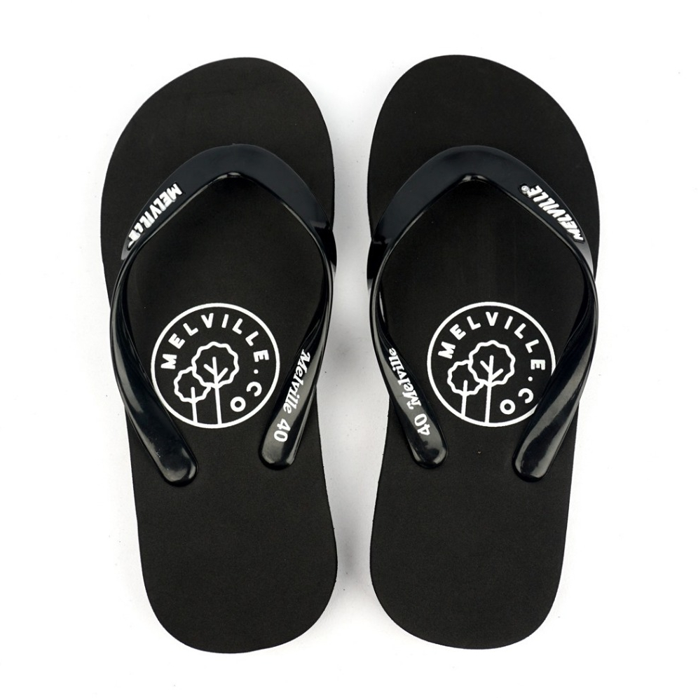 Jual INSANELTD. Sandal Spon Melville Fandora Disto Black | Sendal Jepit ...