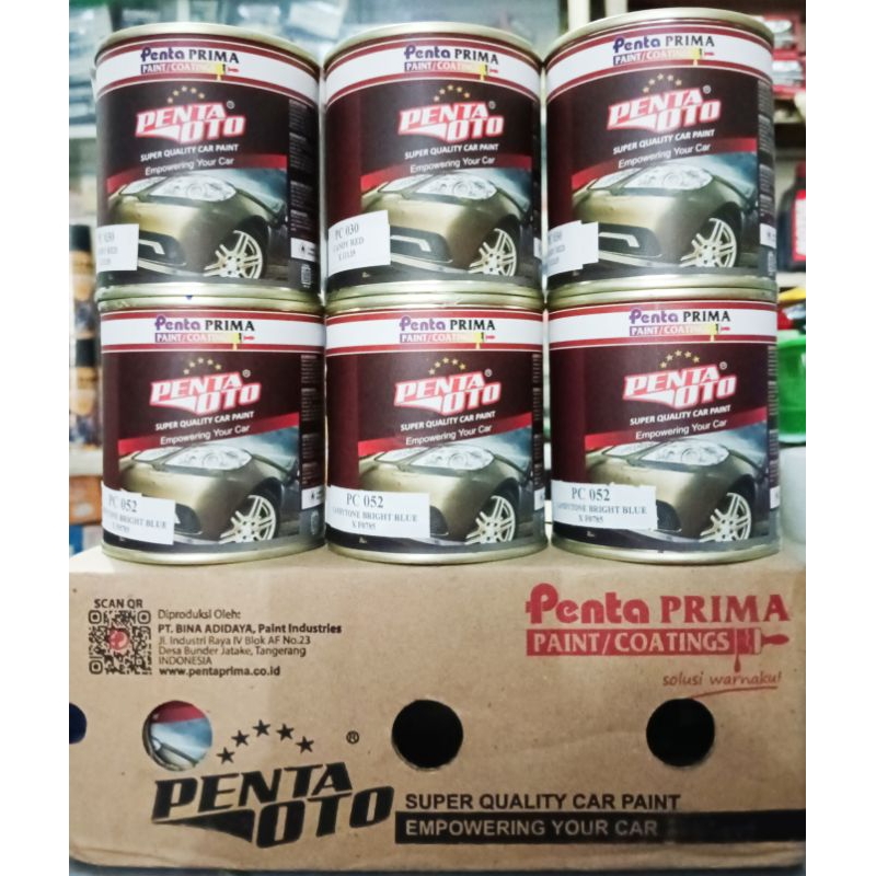 Jual PENTA OTO PU 200 ml CANDYTONE RED/MERAH, BRIGHT BLUE/BIRU ORiGINAL ...