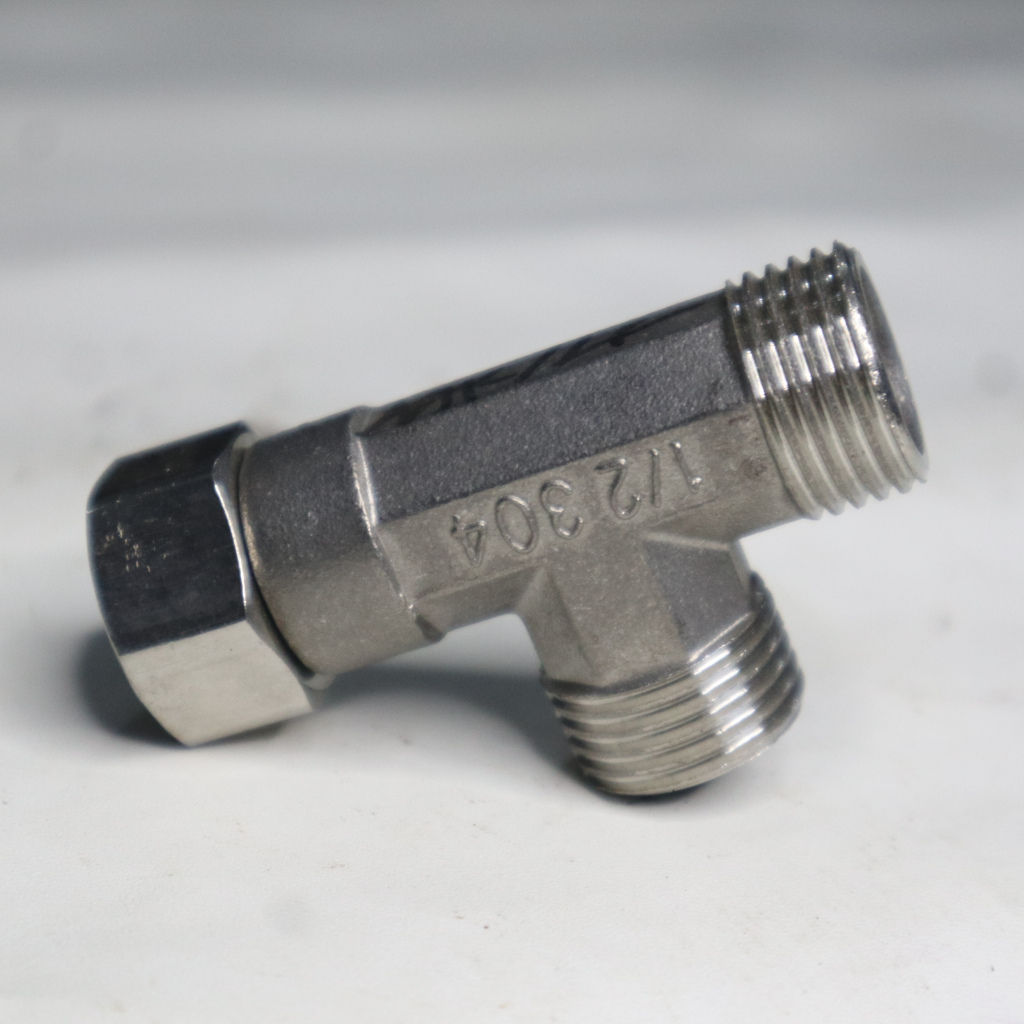 Jual Tee Drat Luar Drat Dalam 1/2 Inch, Sambungan Pipa Besi | Shopee Indonesia