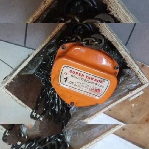 Jual Takel 2 Ton x 15 Meter Super Takada - Chain Block 2T x 15M ...