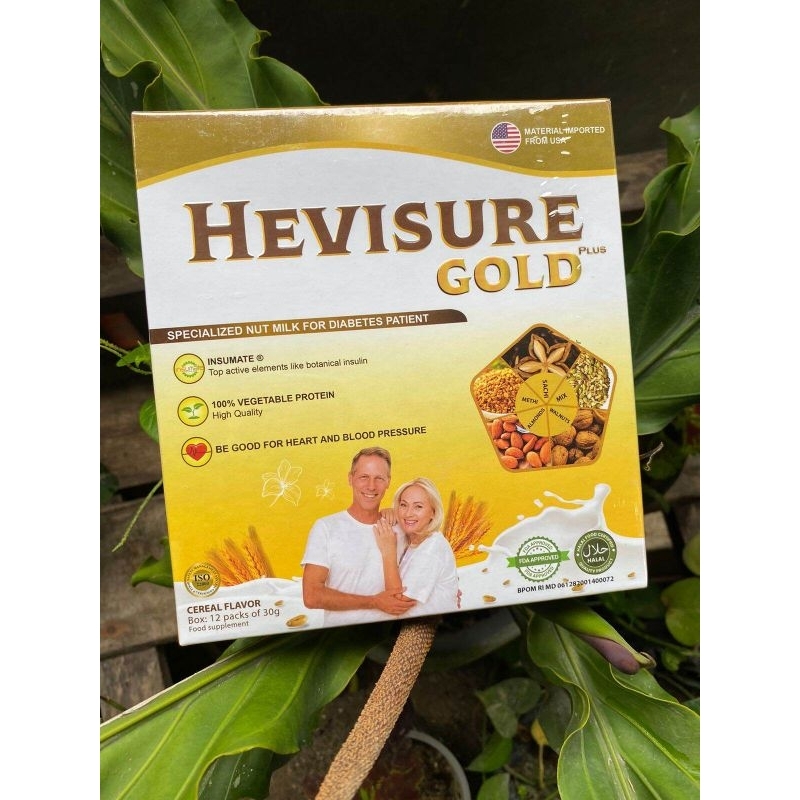 Jual HEVISURE Gold Plus Milk Asli 100% Original Susu Obat Diabetes ...