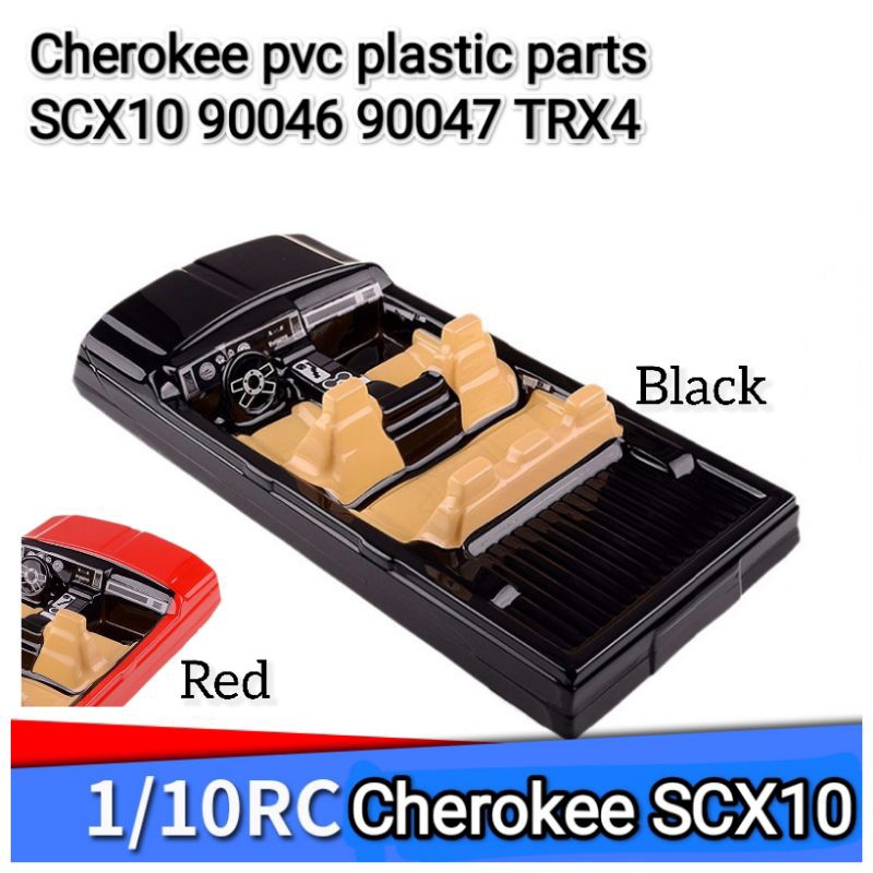 Jual RC Car Cherokee Interior Decor for 1/10 Axial SCX10 II 90046 90047 ...