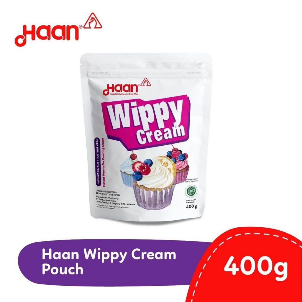 Jual Haan Wippy Cream Haan Wipe Cream 400gram | Shopee Indonesia