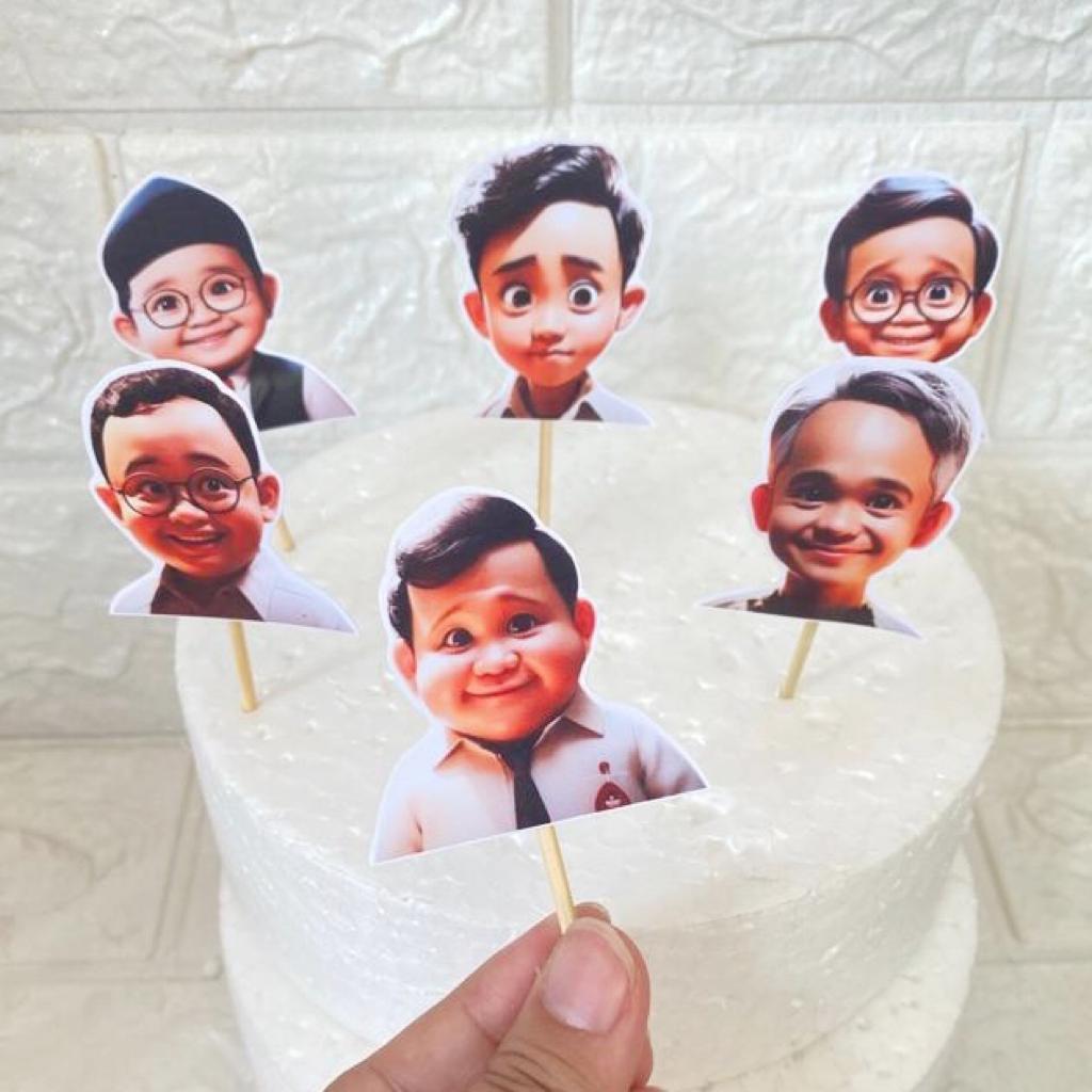 Jual Topper Cake Custom Foto / Topper Kue Custom Muka | Shopee Indonesia