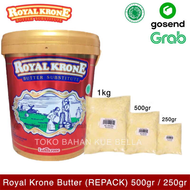 Jual ROYAL KRONE 250gr / 500gr (REPACK) - Butter Subtitude | Shopee Indonesia