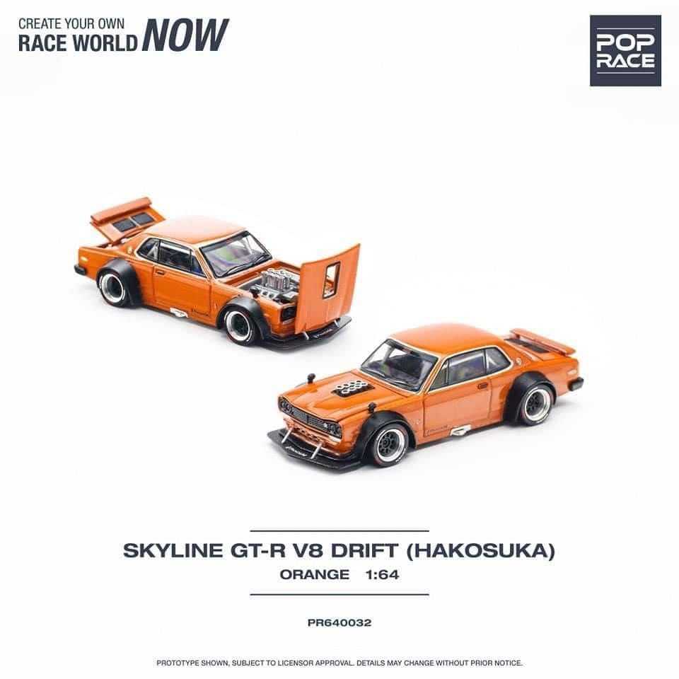 Jual Pop Race PR640032 Skyline GT-R V8 Drift (Hakosuka) | Shopee Indonesia