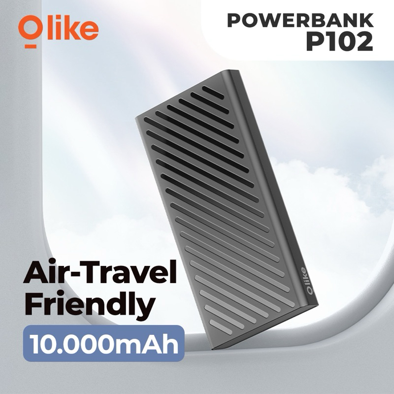 Jual Olike P102 Powerbank 10000mAh DUAL PORT USB Flight Friendly ...
