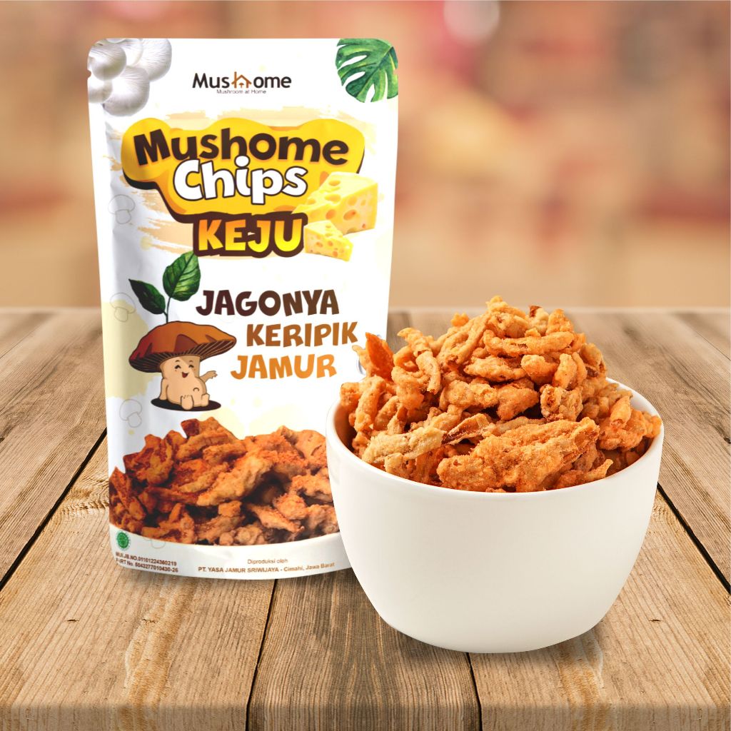 Jual Keripik Jamur Rasa Original, Keju, Pedas, Barbeque & Jagung Bakar ...